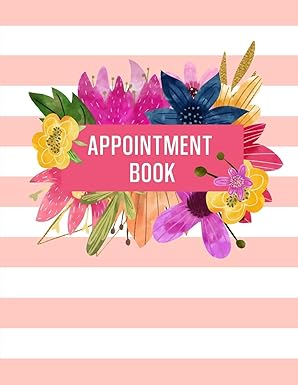 Appointment Book: Undated Daily Planner - Schedule Organizer Notebook ...