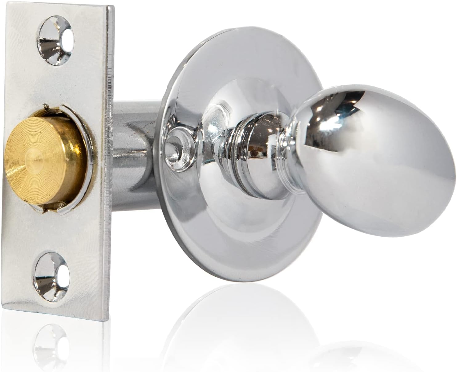 2 x fiXte Universal Brass Bolt Key Security Rack Door Star Key Lock for ...