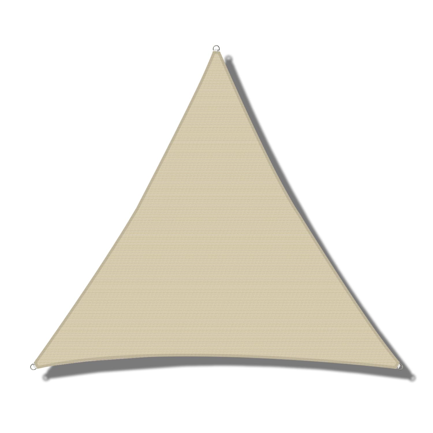 Snapklik.com : Windscreen4less 20 X 20 X 20 Sun Shade Sail Triangle ...