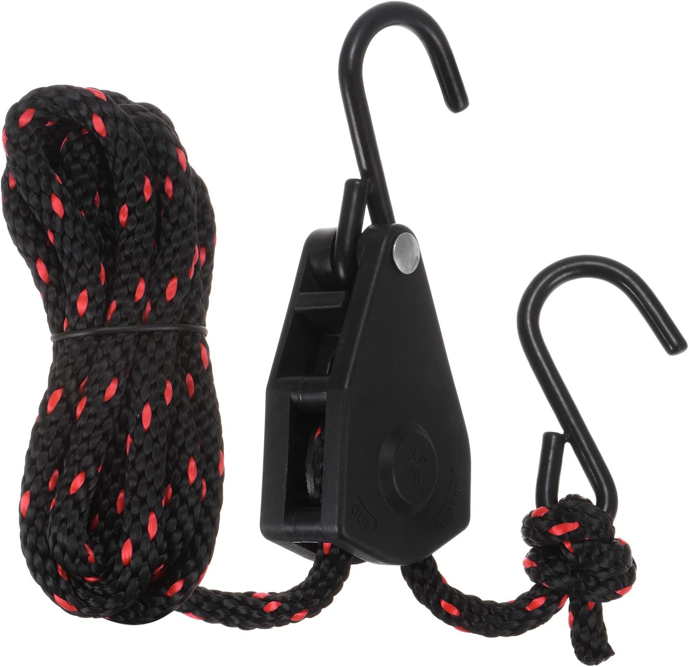 Amazon.com: uxcell 3/8" (10mm) Adjustable Rope Hanger with 9.8ft ...