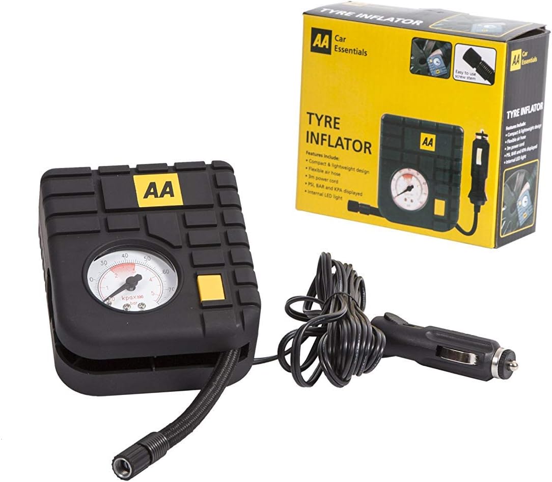AA 12V Digital Tyre Inflator AA5502 – For Cars Other Vehicles ...