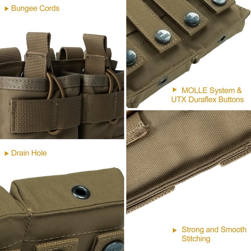 Snapklik.com : OneTigris Tactical Magazine Pouch Molle Double Mag ...