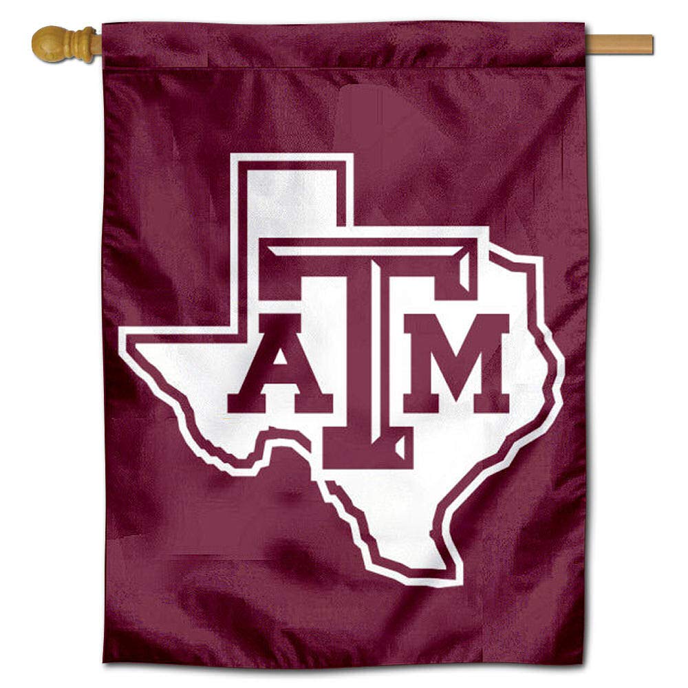Amazon.com : Texas A&M Lone Star Logo Banner House Flag : Sports & Outdoors