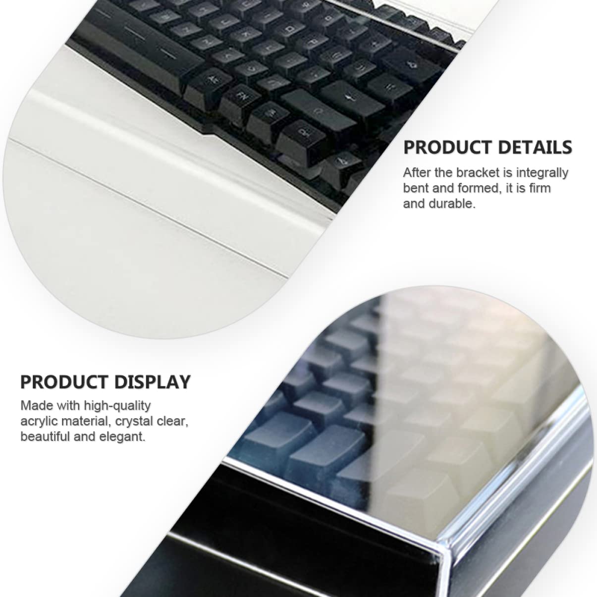 SOLUSTRE Laptop Stand Acrylic Keyboard Cover Laptop Keyboard Covers ...