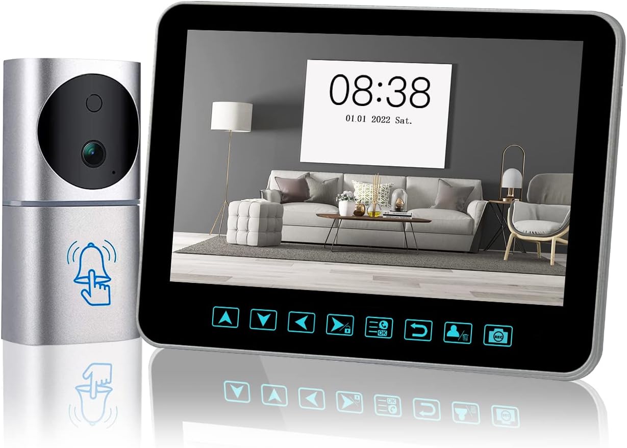 ACEBELL Wireless Video Door Phone IP Doorbell Intercom System with ...