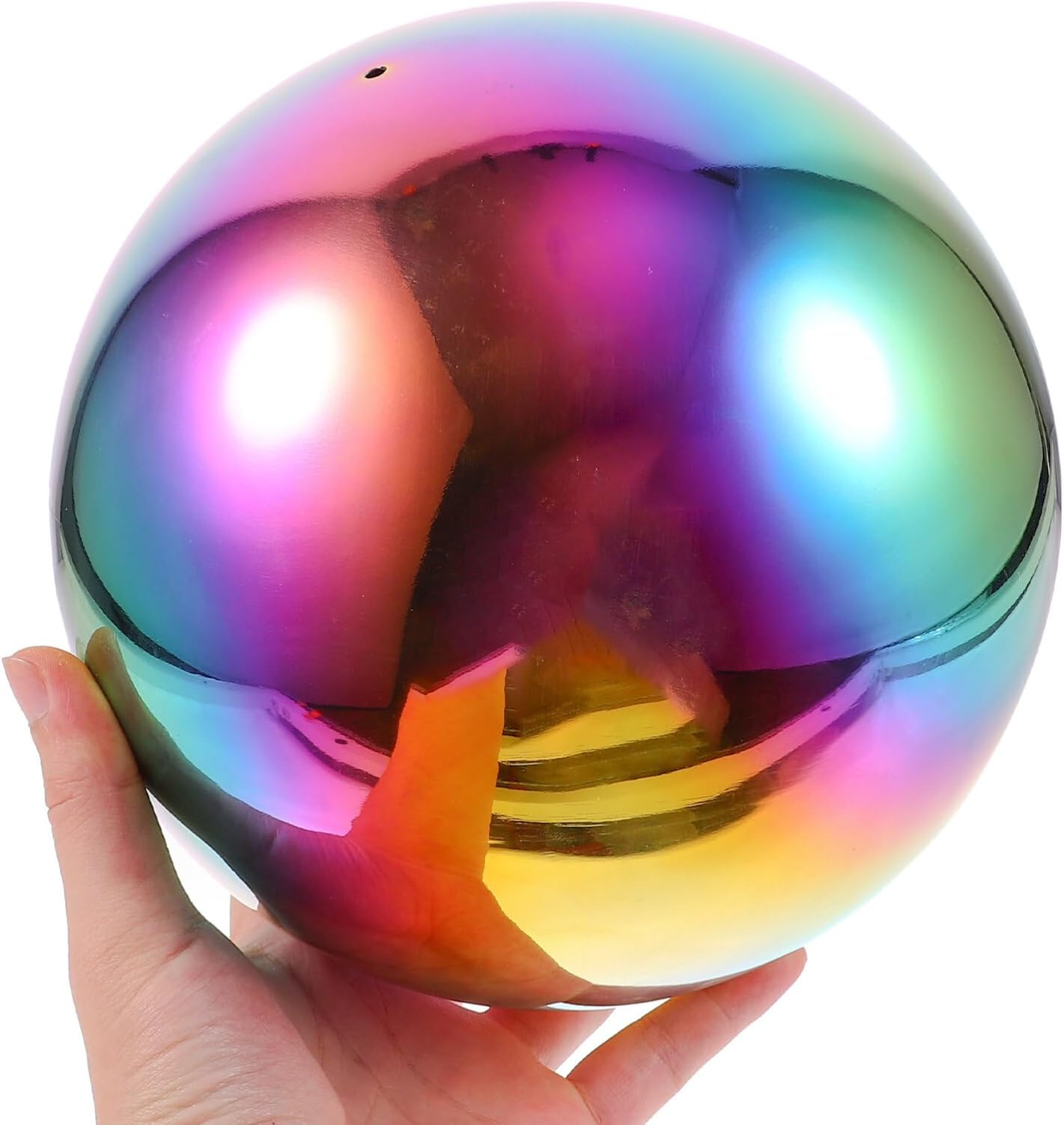 Amazon.com : Kesywale Rainbow Gazing Globe Mirror Balls for Garden Home ...
