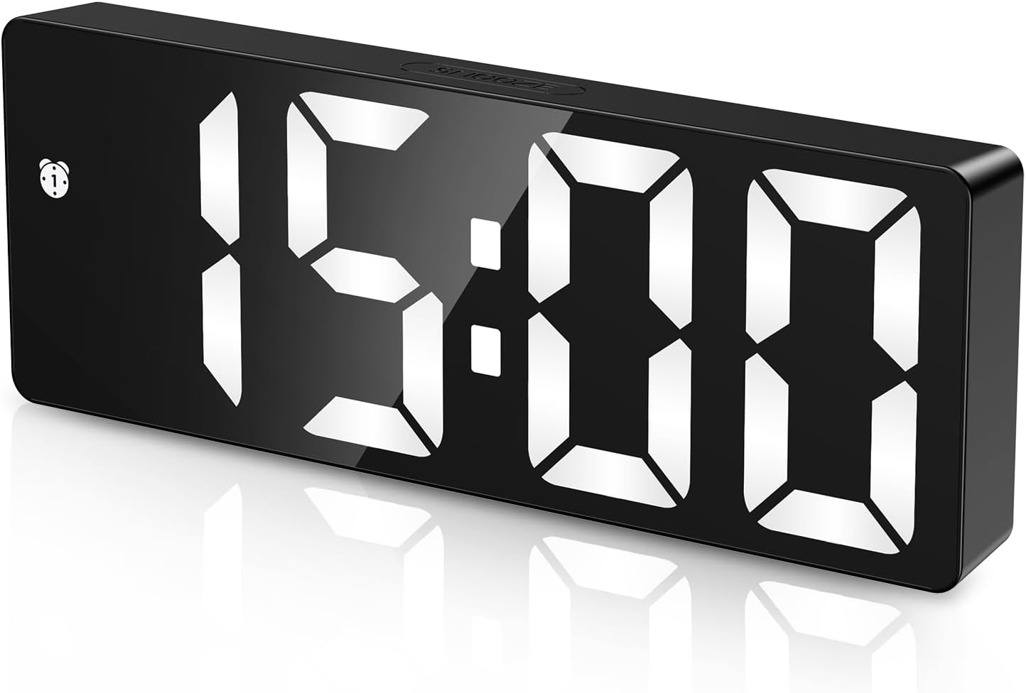 Amazon.com: AMIR Upgraded Digital Clock, Digital Alarm Clock USB ...