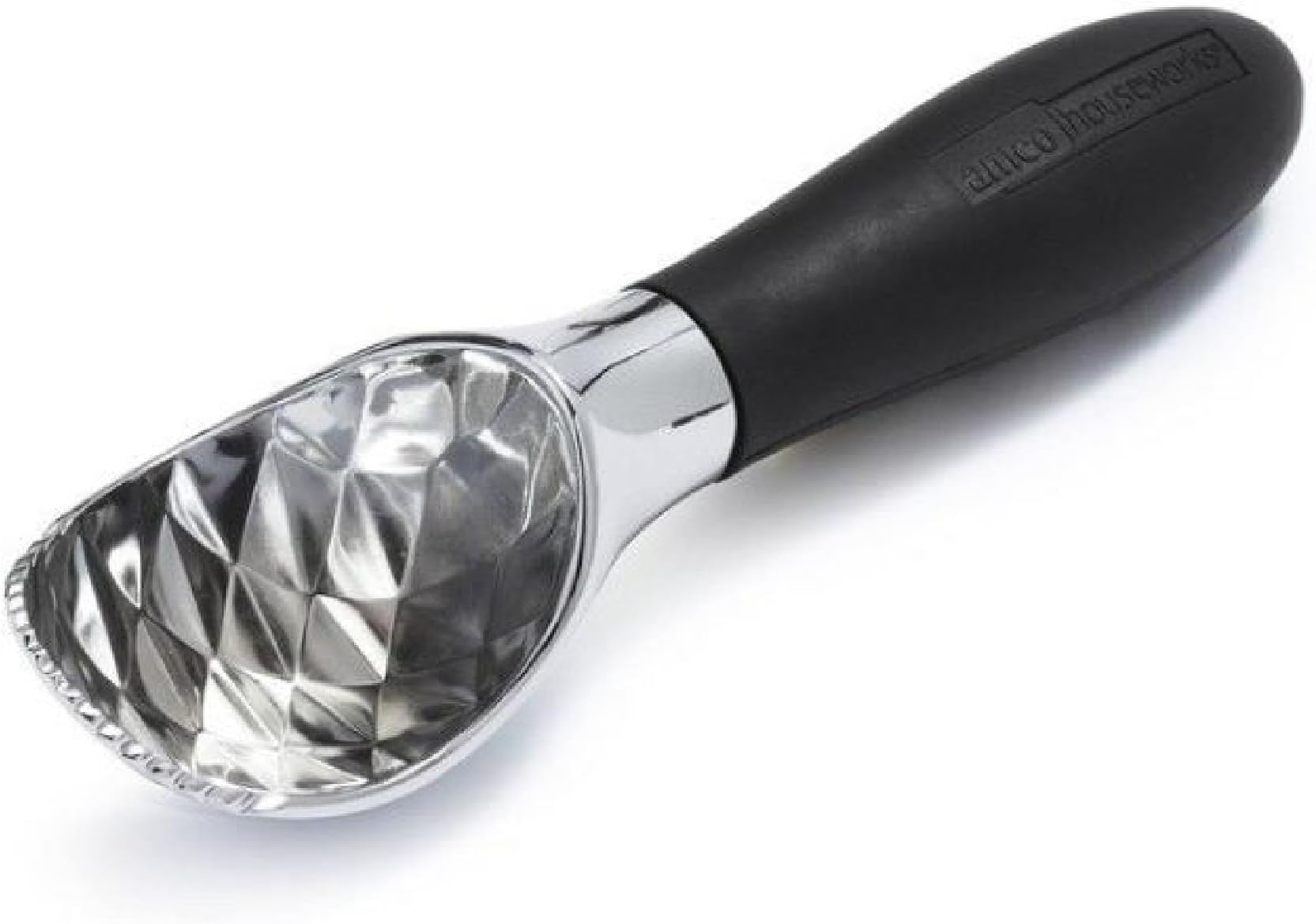 Amazon.com: Amco 7.25" Serrated Ice Cream Scooper - Comfortable Grip ...