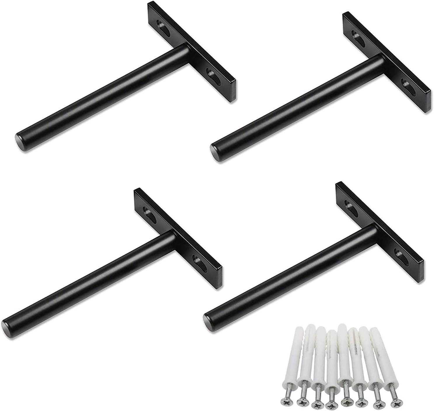Amazon.com: MY MIRONEY Floating Shelf Bracket 8Pcs Floating Shelf ...