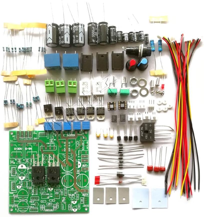 Amazon.com: Adjustable Power Supply 0-30V 0-5A Learning Experiment ...
