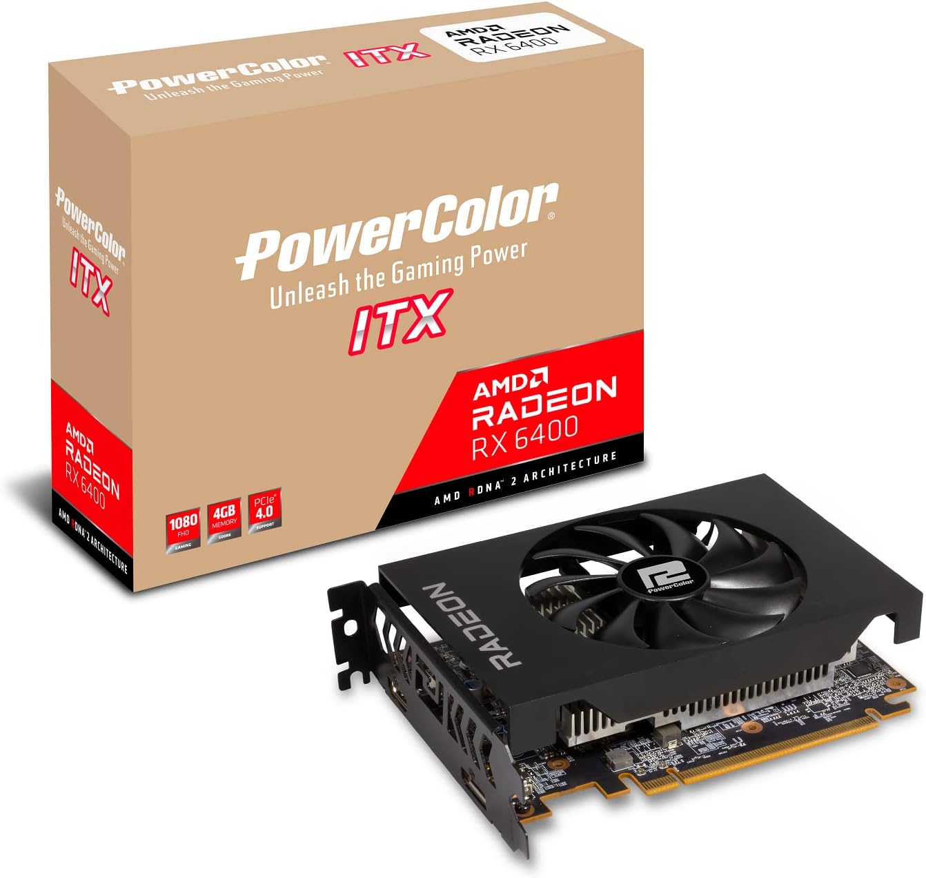 Amazon.com: PowerColor AMD Radeon RX 550 Low Profile Graphics Card with ...