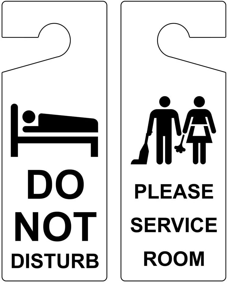 Amazon.com: FrontDesk Supply Do Not Disturb – Privacy/Service ...