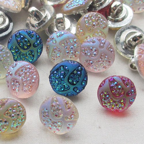 Upick Plastic Buttons Sewing Notions DIY Crafts 200pcs : Amazon.in ...