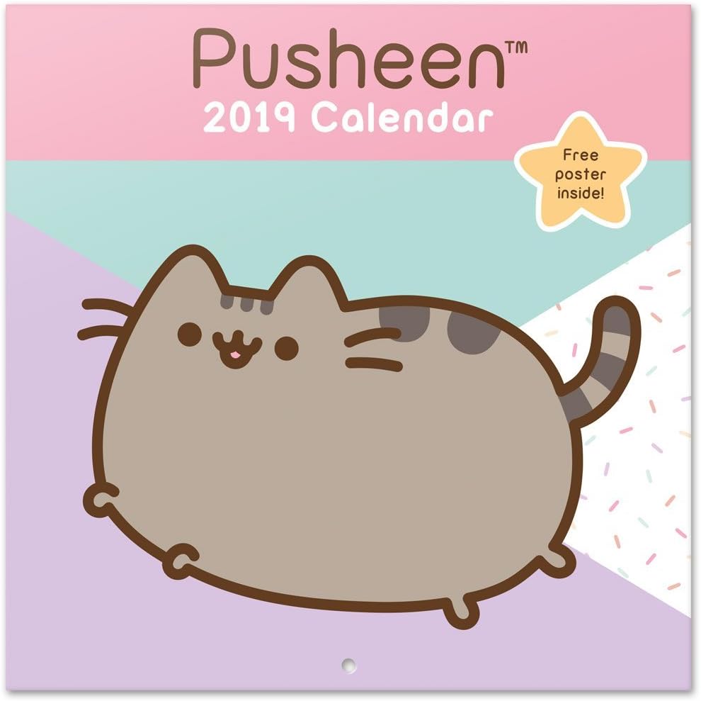 Grupo Erik Editores Pusheen The Cat - Calendario 2019, 30 x 30 cm ...