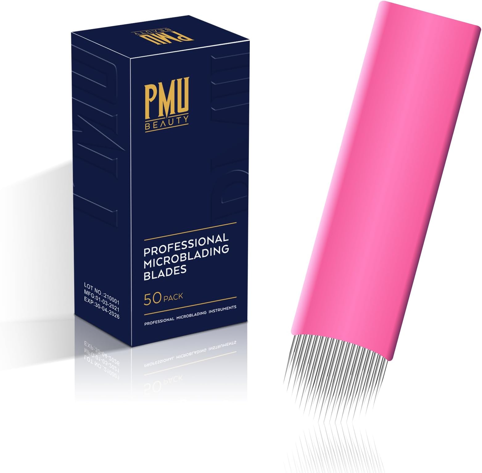 Amazon.com: 50pcs Microblading needles 0.15mm 0.18mm Nano Blade 18U 14F ...