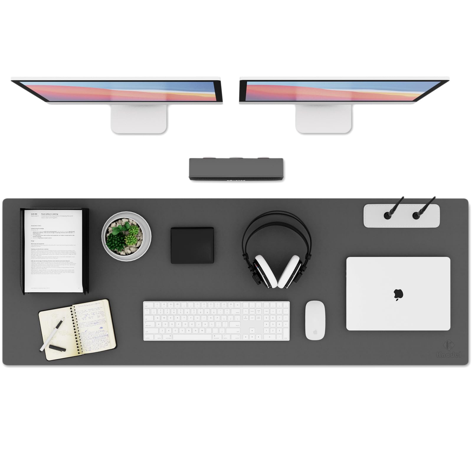 K KNODEL Large Desk Mat, Office Desk Pad, Computer Desk Mat, Laptop Mat ...