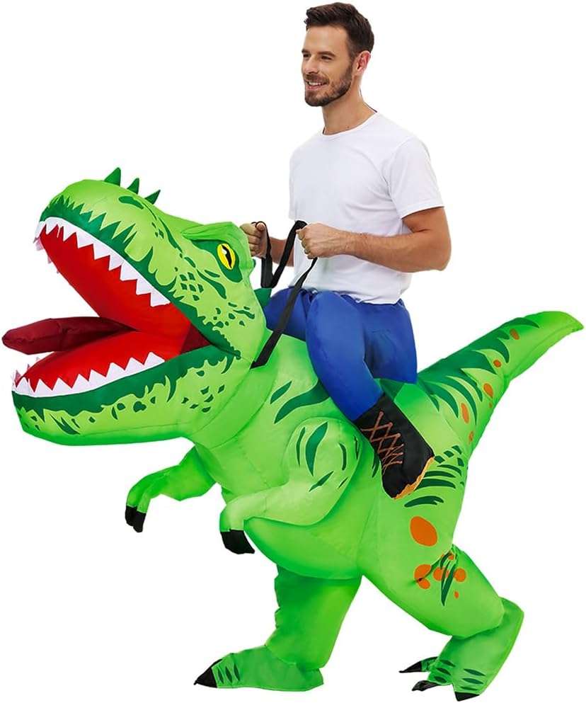 Amazon.com: Inflatable Clown Rabbit Costume Animal Costume Halloween ...