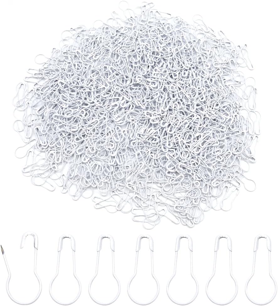 Amazon.com: Hocansen 1000 Pcs Safety Pins Safety Bulb Pins for Crafts ...