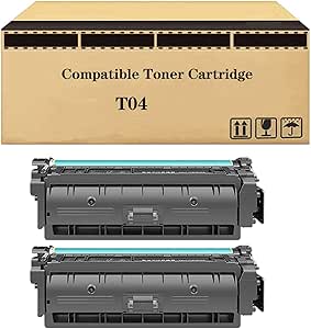Amazon.com: LISTWA Compatible Toner Cartridge Replacement for Canon T04 ...