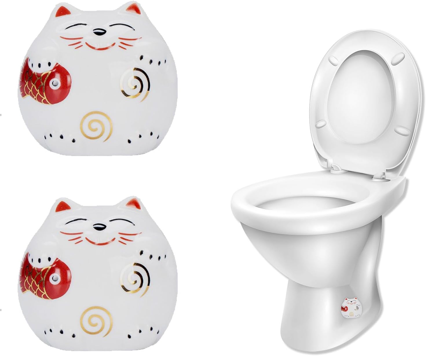 DDBONE 2 PCS Toilet Floor Bolt Caps,Decorative Toilet Bolt Covers ...