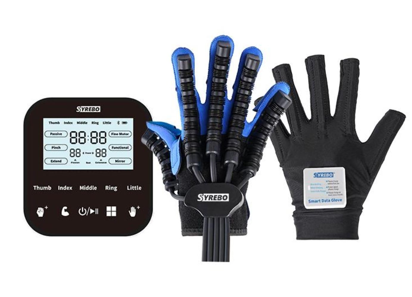 KuMed Syrebo Robotics Hand Rehabilitation Gloves for Paralysis Patients ...