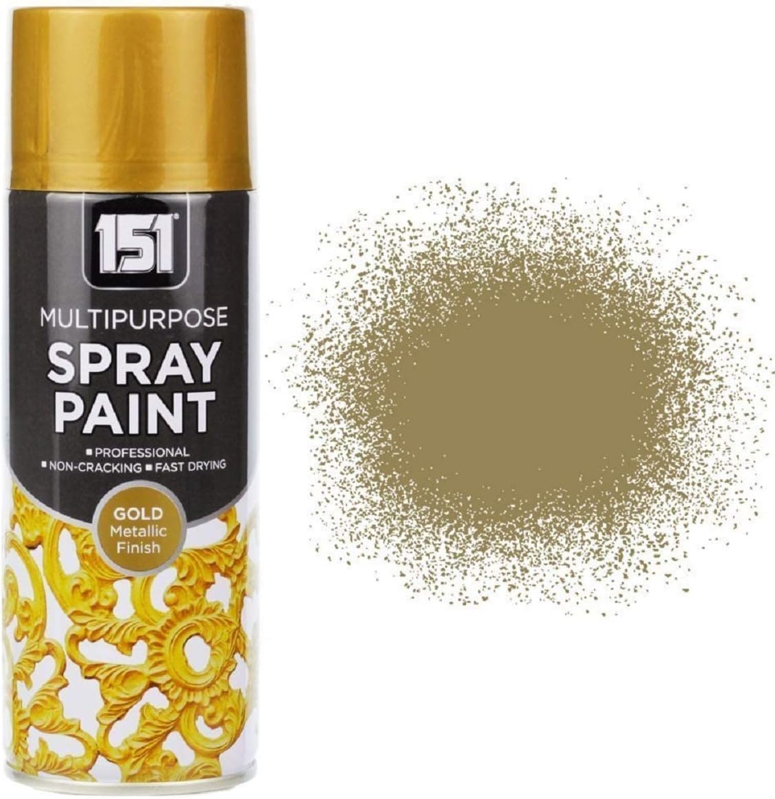 Rustins GOLE250 Quick Dry Paint, Gold, 250 ml (Pack of 1) : Amazon.co ...