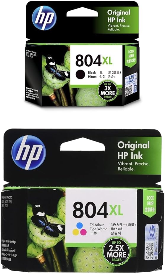 Amazon.co.jp: HP 804XL黒＋カラーインクセット : パソコン・周辺機器