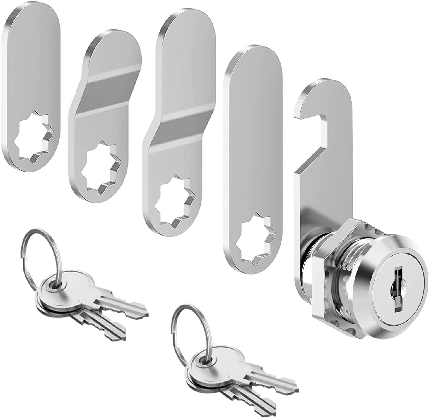 SHIYUAN Letterbox Lock 5 Keys,Door Letter Box Mailbox Lock with A ...