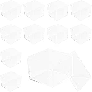 Amazon.com - Framendino, 18 Pack Clear Acrylic Cube Boxes Small Square ...