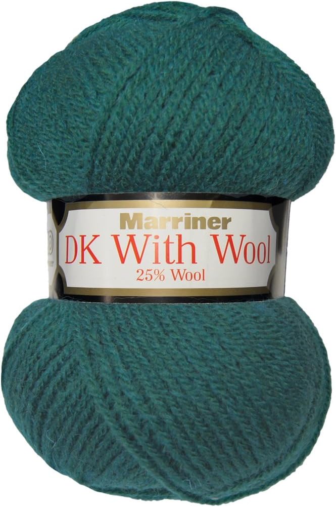 Amazon.com: Marriner Double Knit with Wool 100g | DK Yarn with British ...