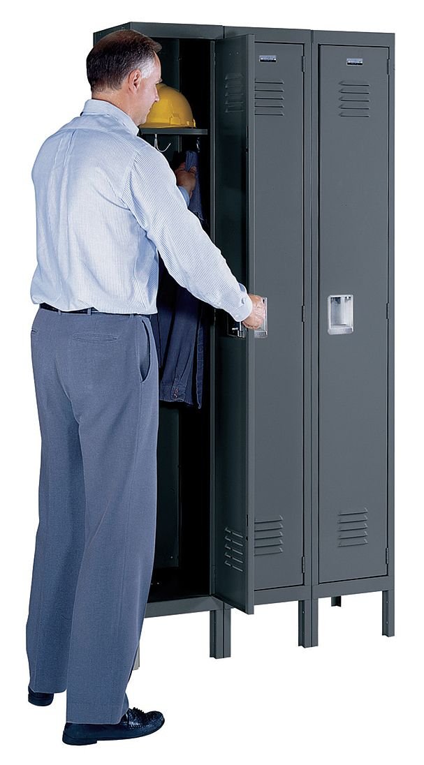 Amazon.com: Edsal CL3533GY Citadel Traditional Reinforced Single Tier ...