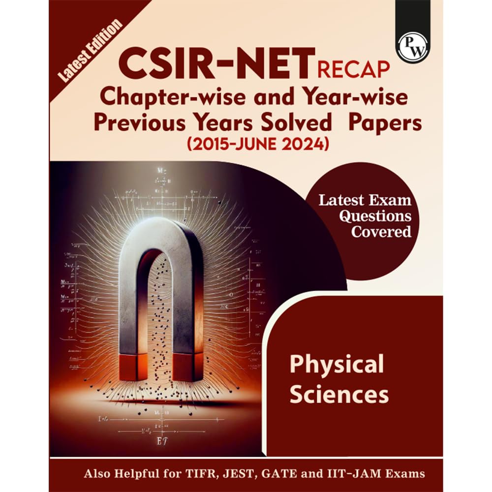 Buy PW CSIR - NET Recap Physical Sciences Chapterwise and Yearwise ...