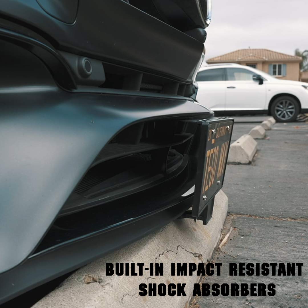 Buy TĒGO App-Enabled Front License Plate Retractor Low Profile Model ...