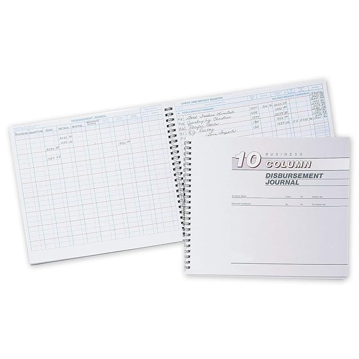 Buy CheckSimple Cash Receipts Journal - 10 Column Disbursement Journal ...
