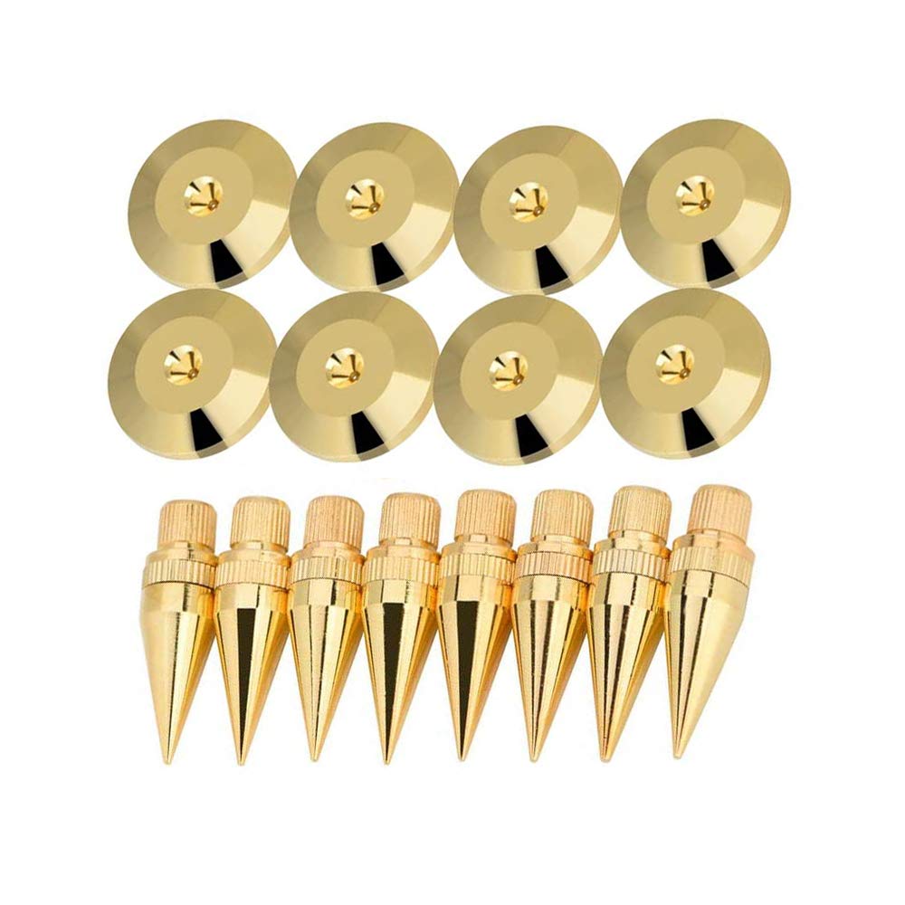 Tiamu 6 X 36mm Copper Speaker Spikes Speaker Stands Amplifier ...