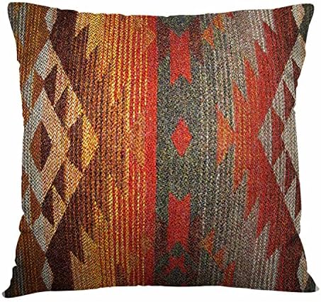 Amazon.com: Aztec Native American Throw Pillow Covers 18X18 ...