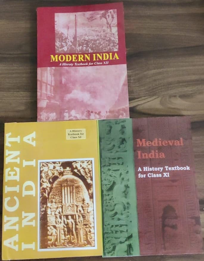 Buy 3 OLD NCERT HISTORY BOOKS (1) Ancient India- RS Sharma (Class-11 ...