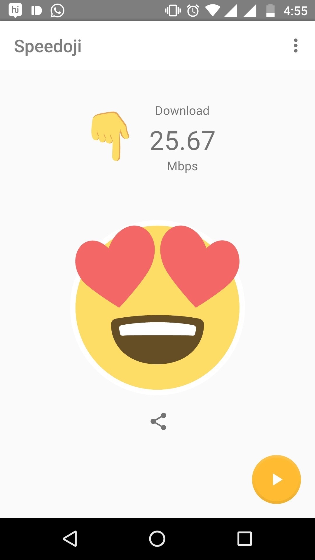 Speedoji: internet speed booster and speed test - App on Amazon Appstore
