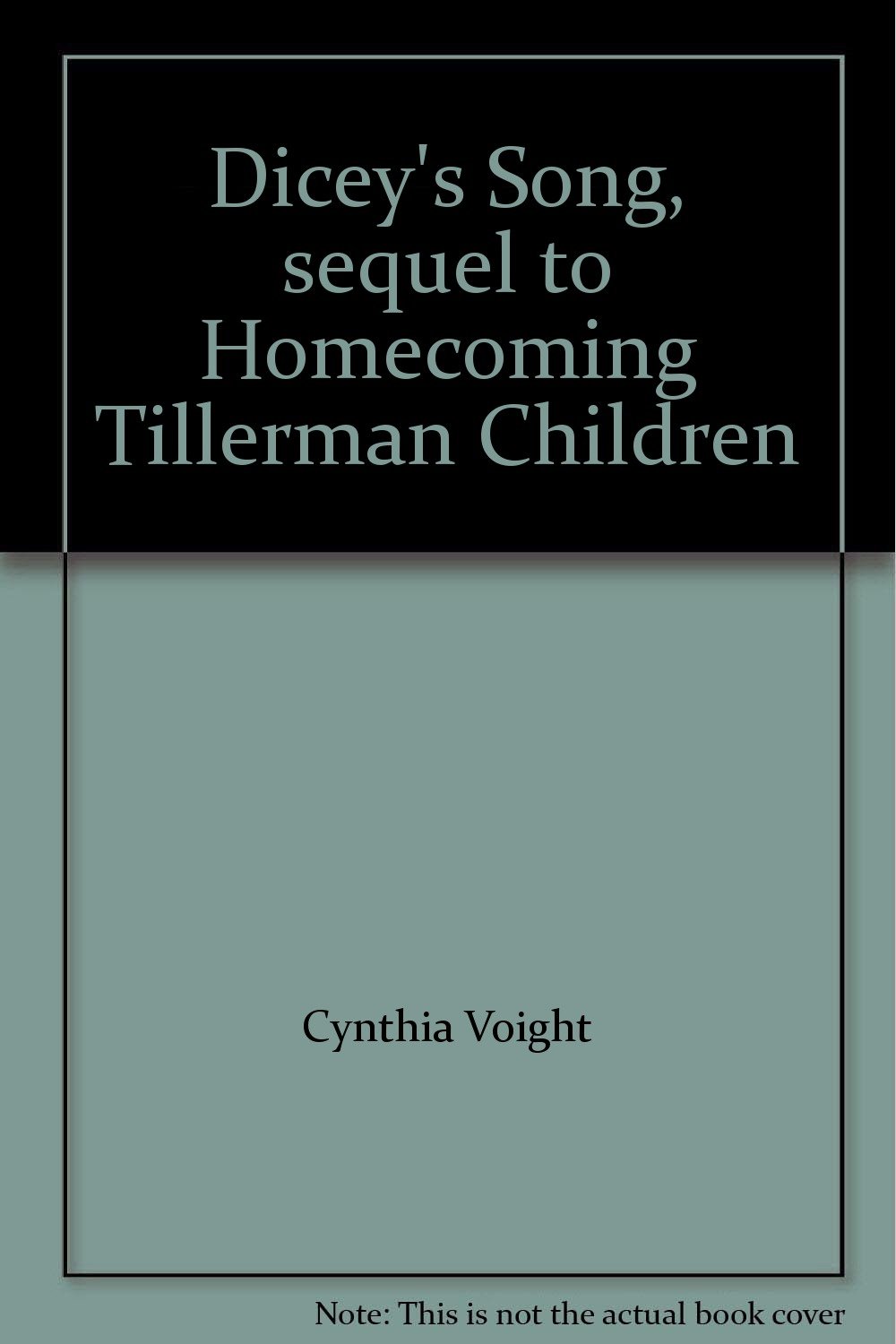 Dicey's Song, sequel to Homecoming Tillerman Children: Books - Amazon.ca