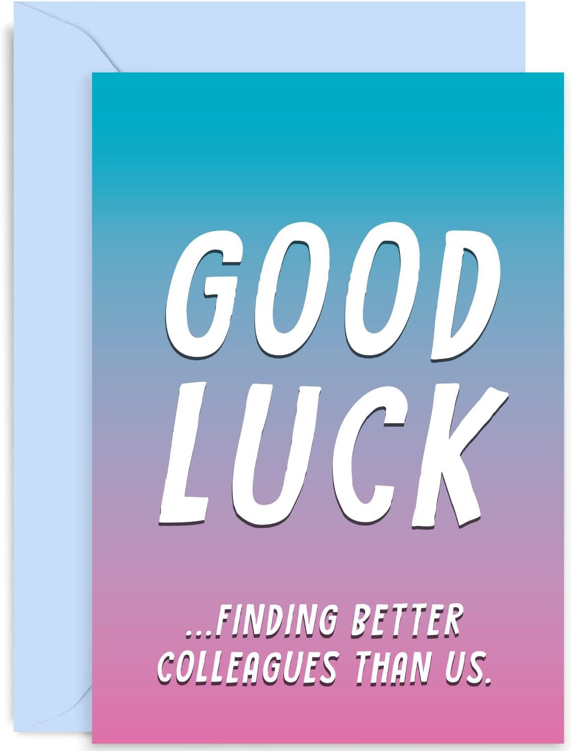 Amazon.com: Qiliji Coworker Leaving Card for Men Women, Going Away Gift ...