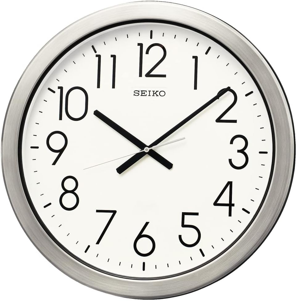Amazon.com: SEIKO CLOCK ( Seiko clock ) wall clock office type quartz ...
