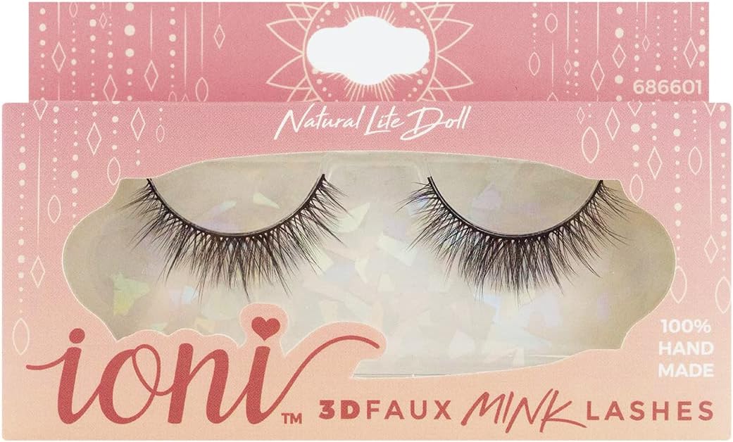 Amazon.com: IONI 3D Faux Mink Lashes XL Wispy Full Dramatic 686604 ...
