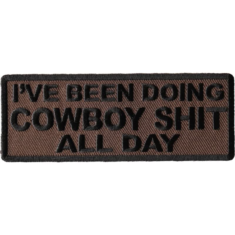 Amazon.com: Patch, Embroidered Patch (Iron-On or Sew-On), I've been ...