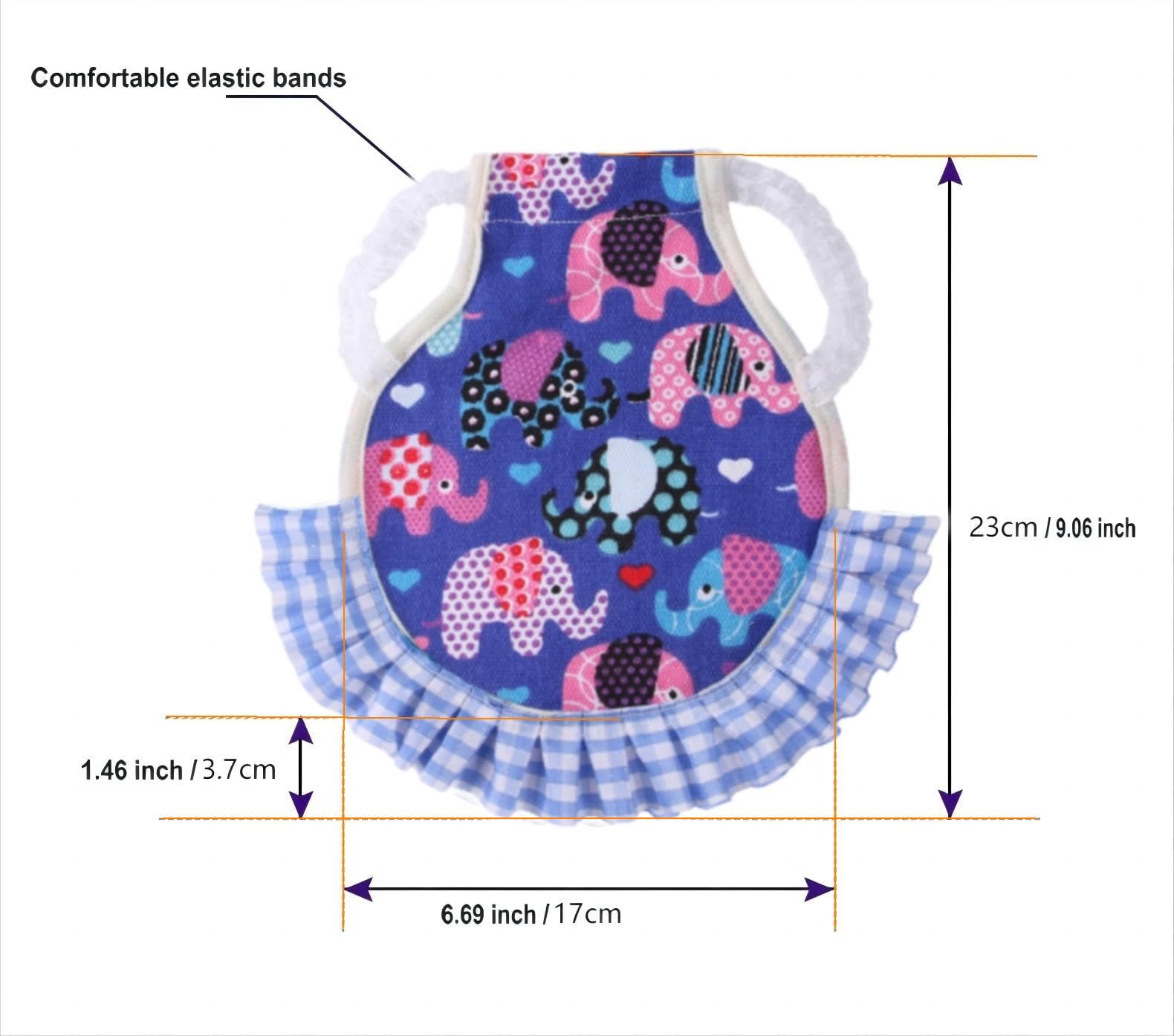 Snapklik.com : 10 PCS Chicken Aprons For Hens, Chicken Saddle Apron ...
