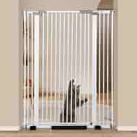 Dog Proof YUFU Extra Tall Cat Gate – 74.8” To 96.5” Height Adjustable ...