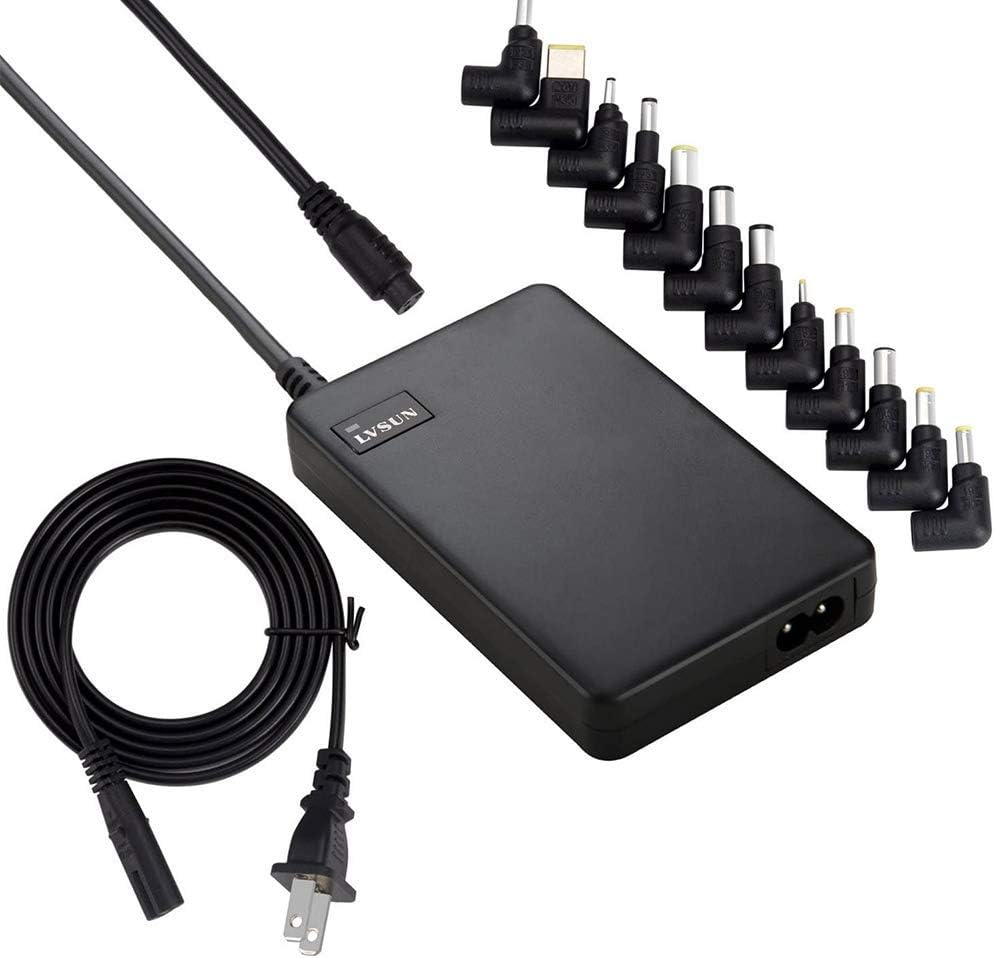 Amazon.com: Universal Laptop Charger 90W Slim AC Adapter Power Supply ...