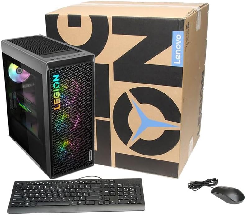 Lenovo Legion Tower Gaming Desktop, AMD Ryzen 5 7600 6 Core Processor ...