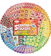 Amazon.com: HORIECHALY Scratch and Sniff Stickers, 54 Sheets of ...