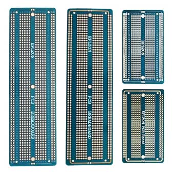 EPLZON 2 Pieces 6.8 x 2.05 Inches & 2 Pieces 3.5 x 2.05 Inch Breadboard ...