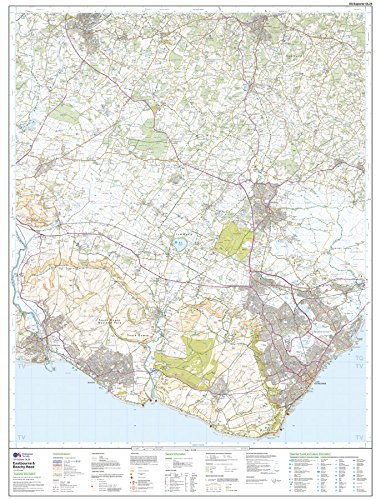 Eastbourne & Beachy Head Map | Newhaven, Seaford, Hailsham & Heathfield ...